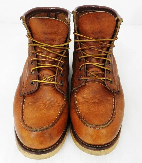 875 DOG Made in 1997 Irish Setter Mock Toe Boots US7.5E 25.5cm Brown ...