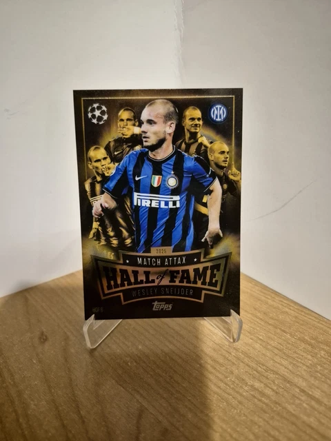 TOPPS MATCH ATTAX 25/26 Hall of Fame Wesley Sneijder HOF6 £8.66 ...