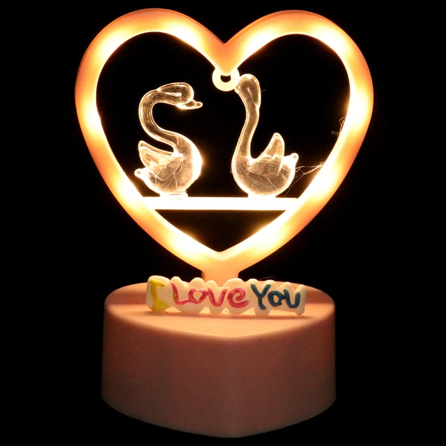 I LOVE YOU Led Sign Night Light Coffee Shop Decoration Lovers £5.85 ...