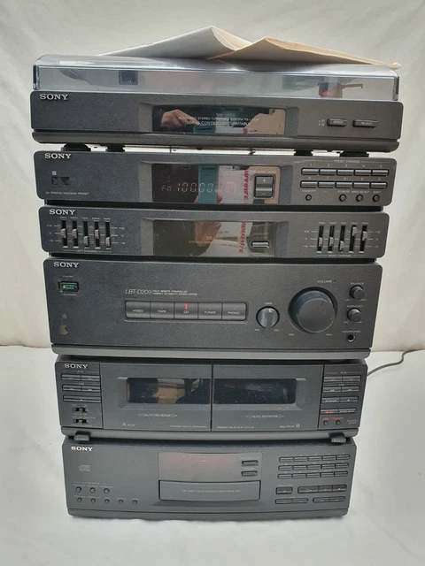 SONY STEREO SYSTEM and Record Player Model PS-LX52P £49.95 - PicClick UK