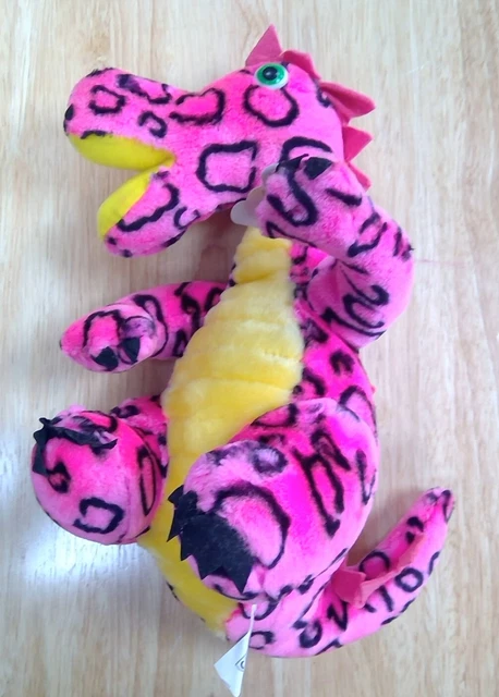 NWT PATAMATES PMS Pink Dragon Plush Toy 12" Great Condition CG E36 £7. ...