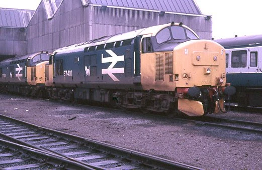 ORIGINAL 35MM colour slide of 37401 BR class 37 diesel loco £2.50 ...