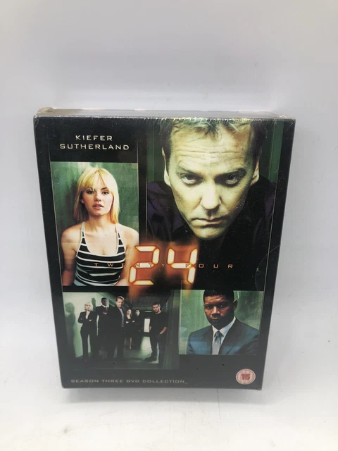 24 TWENTY FOUR Season Three DVD Collection BRAND NEW & SEALED EUR 1,17 ...