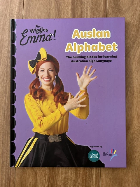 THE WIGGLES EMMA: Auslan Alphabet by The Wiggles Hardcover Book $11.00 ...