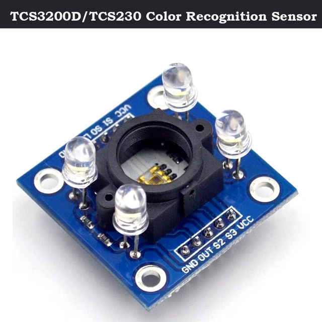COLOUR RECOGNITION SENSOR Detector Module TCS230 TCS3200 Arduino Pi MCU ...