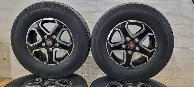 ORIGINAL FIAT DUCATO 225 75 R16CP Kompletträder Wohnmobil Sommerreifen ...