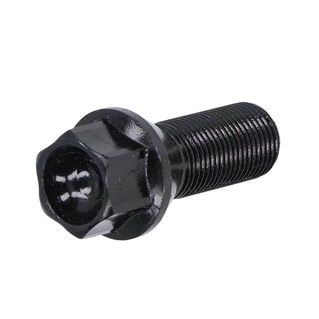 M14X1.25 WHEEL LUG Bolt Nut Stud Cold Forged Steel Black for 1 2 3 5 7 ...