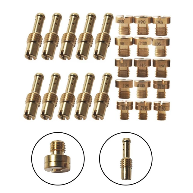 KIT JET PRINCIPAL en laiton haute performance pour Mikuni VM22 VM24 125150200250 EUR 21,49 ...