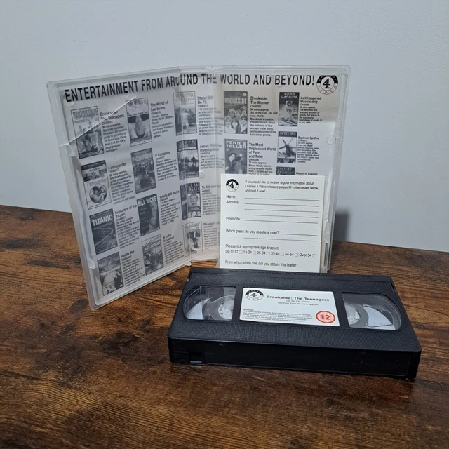 BROOKSIDE: THE TEENAGERS VHS Video Cassettes Tape Channel 4 £12.99 ...