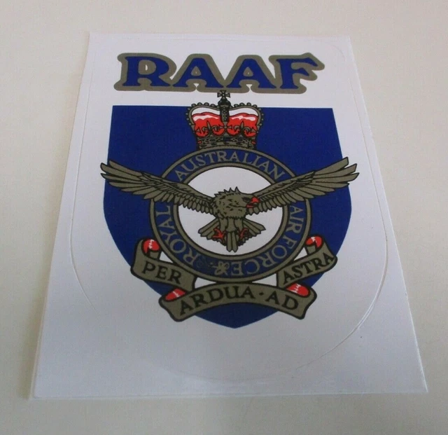 ROYAL AUSTRALIAN AIR Force Bumper Sticker - RAAF - 'Per Ardua Ad Astra ...