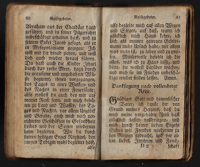 JOHANN HABERMANN CHRISTLICHES Geb-Buchlein Philadelphia 1820 deutsch ...