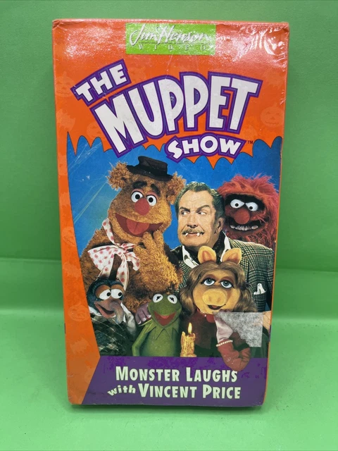 NEW! SEALED! THE Muppet Show "Monster Laughs with Vincent Price" VHS ...
