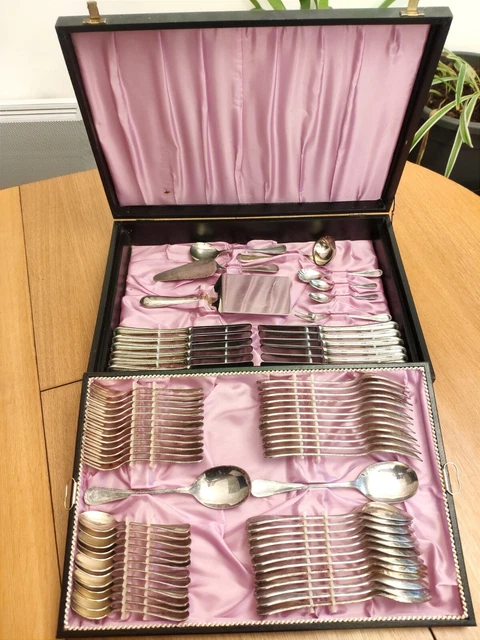 MÉNAGÈRE ROSTFREI SOLINGEN Germany / Inox 18 10 - 68 pièces EUR 50,00 ...