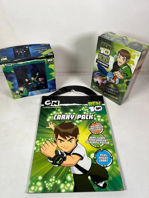 BEN 10 BUNDLE - Ultimate Alien Book Set x 10 Books,Carry Pack, 100 ...