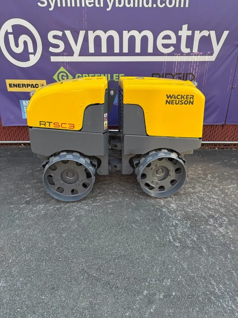 2018 WACKER NEUSON RTSC3 Remote Controlled Trench Compactor Roller 465 ...