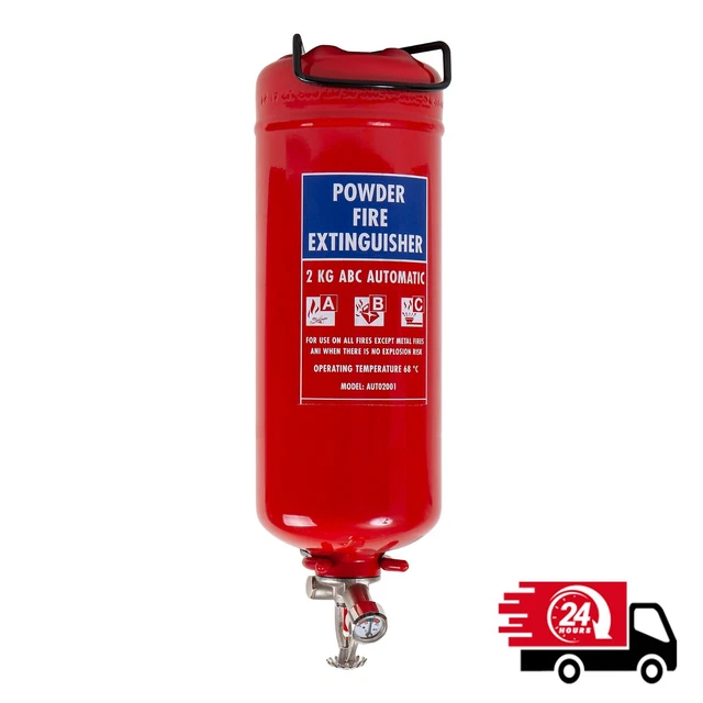 FIRECHIEF 2KG ABC Dry Powder Automatic Fire Extinguisher Suppression ...