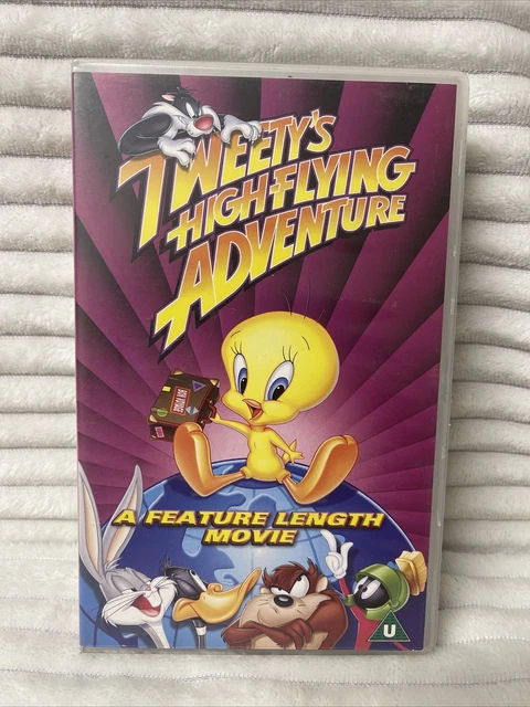TWEETY'S HIGH FLYING Adventure (VHS, 2000) Video Tape Rare Big Box ...