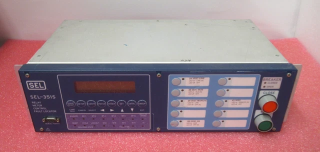 SCHWEITZER SEL SEL-351S Relay Meter Control Fault Locator ...
