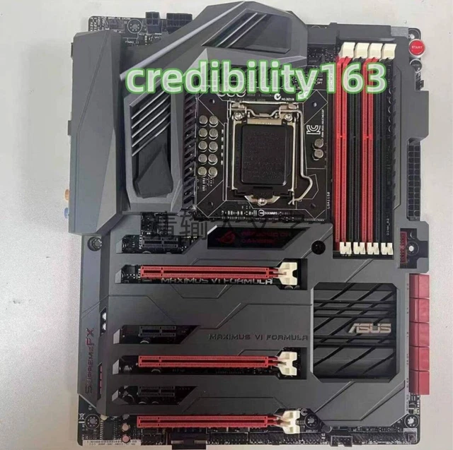 ASUS MAXIMUS VI Formula Z87 LGA 1150 ATX Motherboard 32GB RAM Support ...