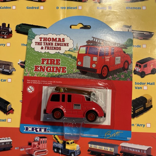 FIRE ENGINE ERTL Thomas the Tank Engine and Friends Toy New Sealed nice ...