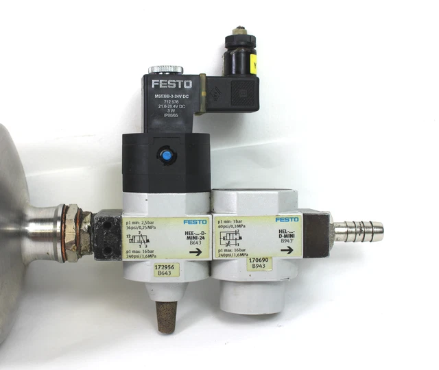 FESTO CRVZS-2 AIR Réservoir Assemblage,2L Volume,16 Barre EUR 91,16 ...