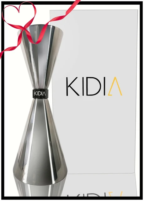 KIDIA JIGGER DOSATORE cocktail misurino graduato ml oz attrezzatura ...