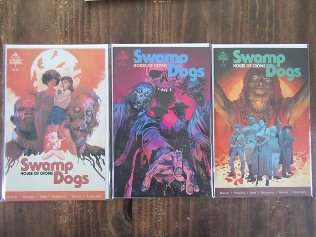 SWAMP DOGS HOUSE Of Crows 1-3 Full Set Black Caravan Comics £21.48 ...