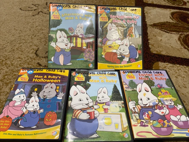 MAX & RUBY DVD Nick Jr Lot Of 5 Halloween, Summertime, Easter ...