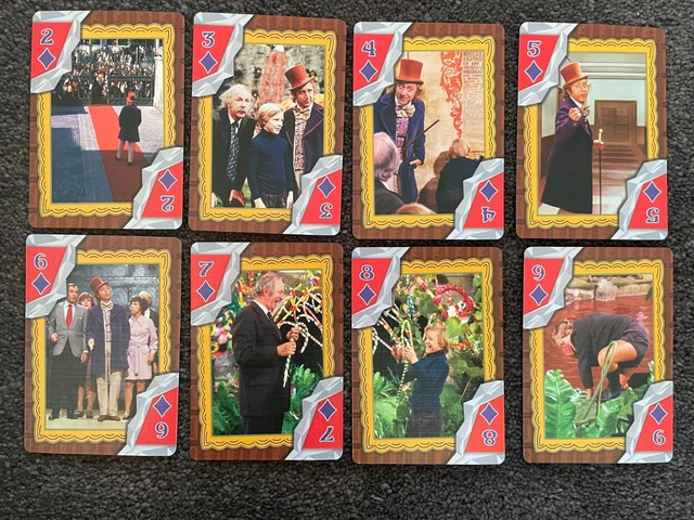 WILLY WONKA & Chocolate Factory Movie Oompa Loompa Swap Playing Cards ...