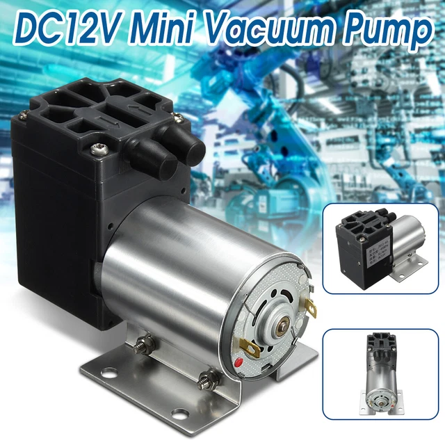 DC 12V MINI Vacuum Pump Negative Pressure Suction Pump 5L/min 65kpa ...