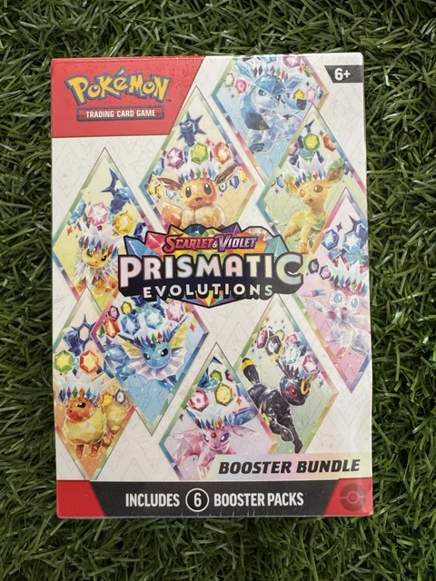 POKÉMON TCG - Prismatic Evolutions - Booster Bundle - Factory Sealed - Ships Now £74.13 ...