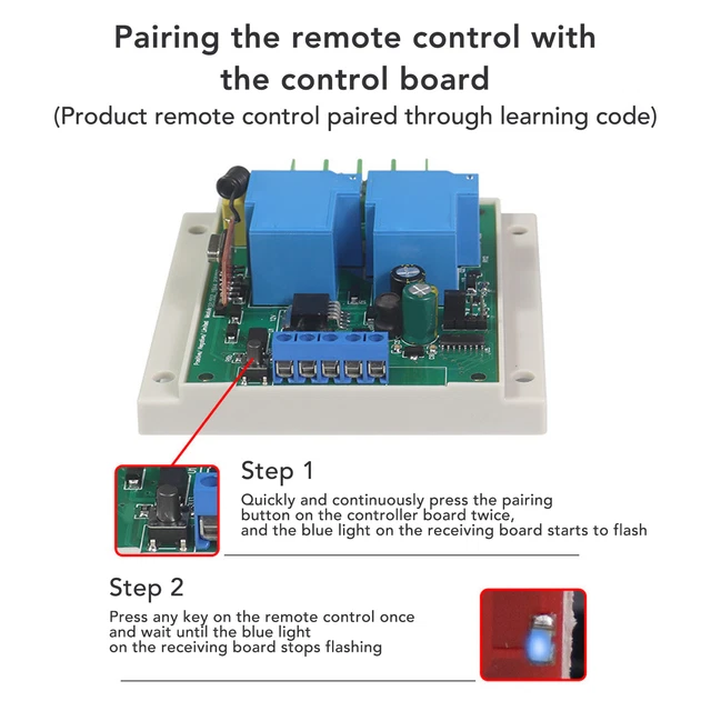 DC MOTOR CONTROL Module DC Motor Controller DC12-24V Low Power ...