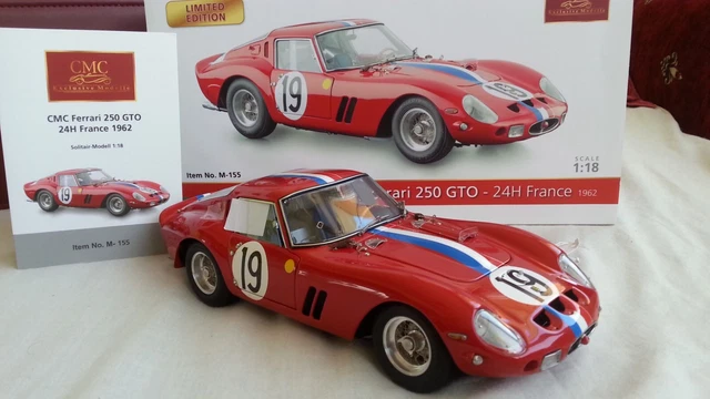 CMC FERRARI 250 GTO LE MANS #19 "Parfaite" M-155 limitée 1500 ...