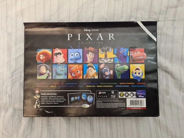 DISNEY PIXAR COLLECTION 17-Disc Box Set (Blu-ray, 2017) animation ...