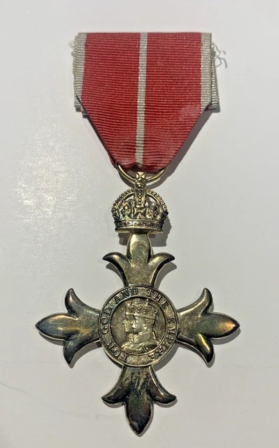 THE MOST EXCELLENT Order of the British Empire Officer MBE Military ...