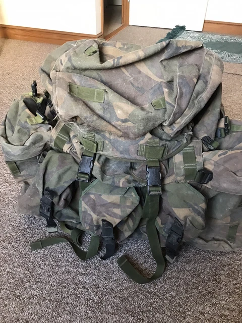 BRITISH ARMY BERGEN modified UKSF DPM bergen bushcraft sas £31.00 ...