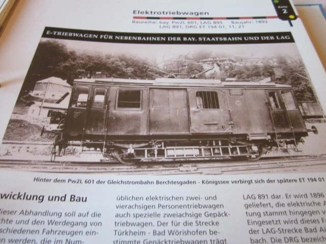 LOKPROFIL MIT AUFRISSZEICHNUNG ET 2 bay Pw2L LAG 895 ...