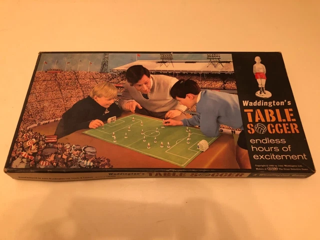WADDINGTONS TABLE SOCCER - 1960’s boxed game - ready to play £20.00 ...