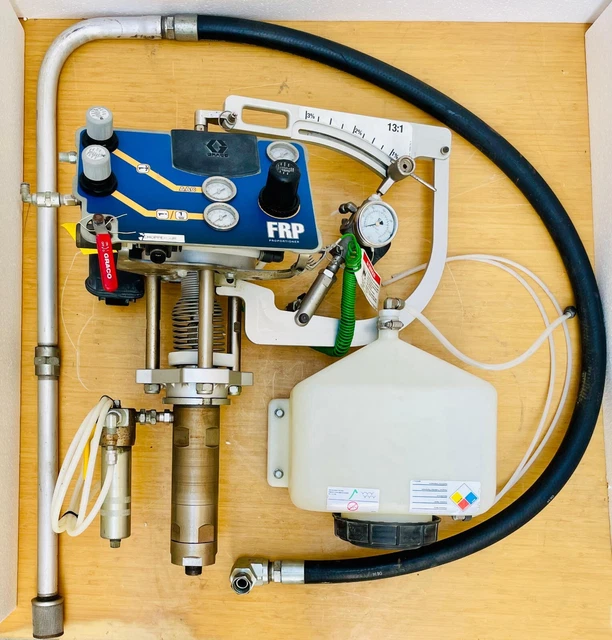 GRACO 16R004 FRP Proportioner Mix Chop System Paint Sprayer IC 13:1 CMB ...