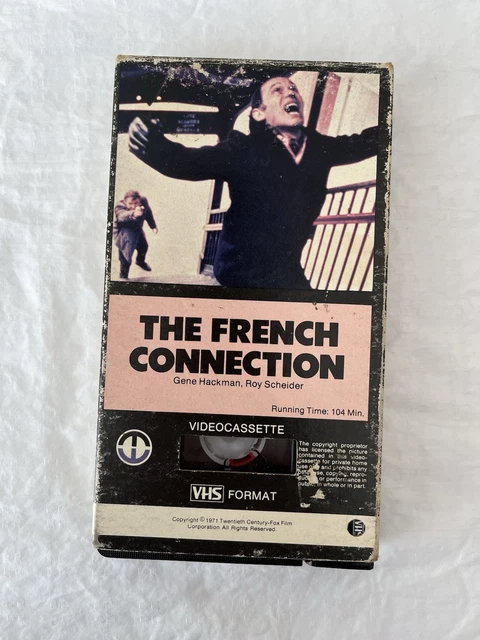 THE FRENCH CONNECTION 1st Release VHS Magnetic Video Gene Hackman 1977 ...