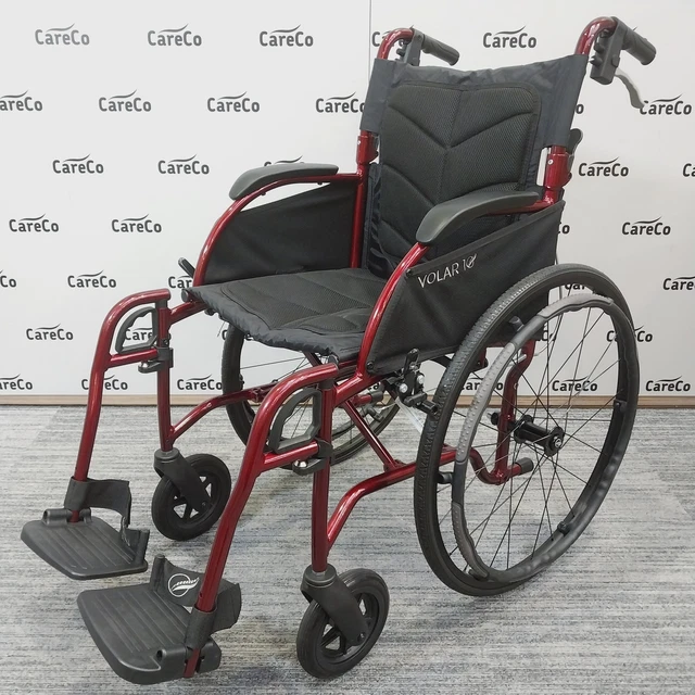 CARECO CRIMSON 17& proLite VOLAR 10 Self-Propelled Wheelchair £209.99 ...