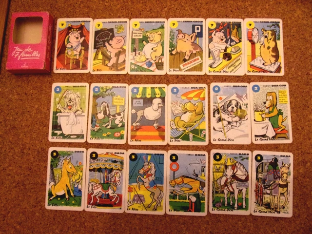 ANCIEN JEU DES 7 Familles - Animaux De La Ferme - Edition Heron - EUR ...
