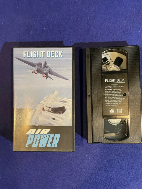 VINTAGE VHS TAPE - Flight Deck Air Power by Time Life Video £1.93 ...
