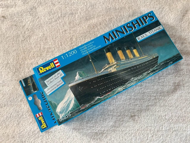 REVELL MINISHIPS R.M.S. Titanic ship. Model kit No; 06819. Boxed. £10. ...