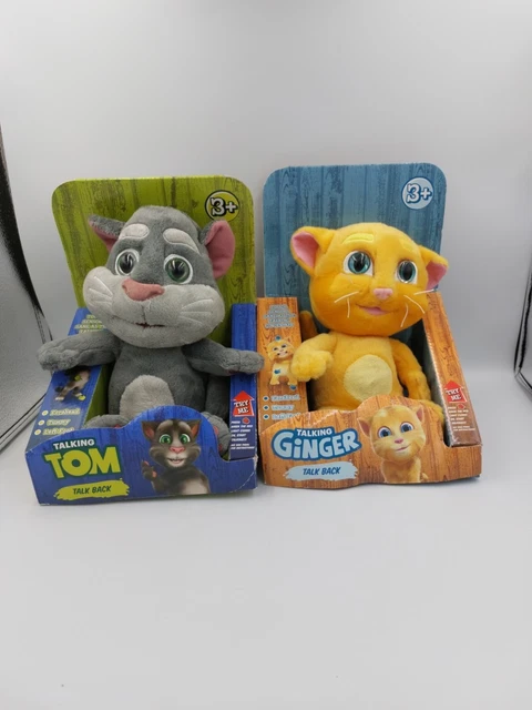 TALKING FRIENDS TALKBACK Tom 12 Inch Interactive Cuddly Plush With App ...