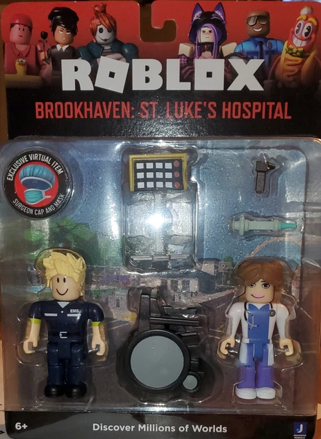 Roblox Brookhaven St Lukes Hospital Figure Pack Brand New 2 50