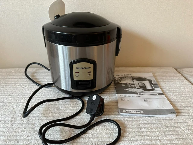 SILVERCREST RICE COOKER, BN, model SRK 400 A1 With Manual GWO £21.99 ...
