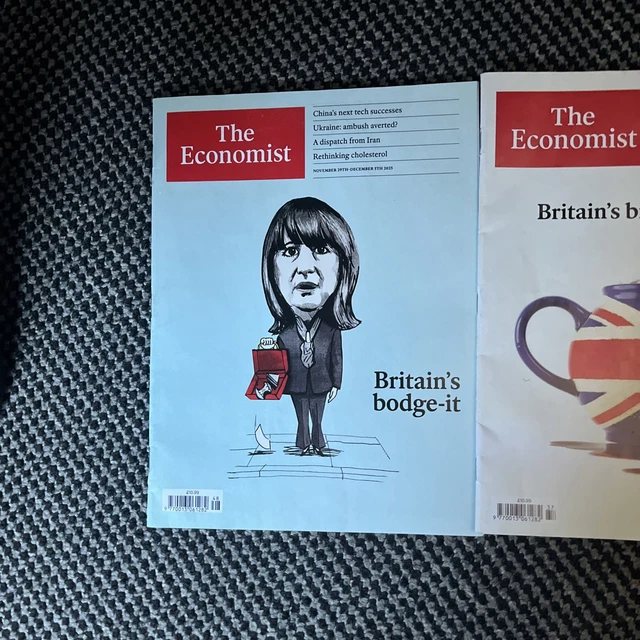 2 ECONOMIST MAGAZINES - 13-19/09and 29/11 - 5/12 £3.01 - PicClick UK