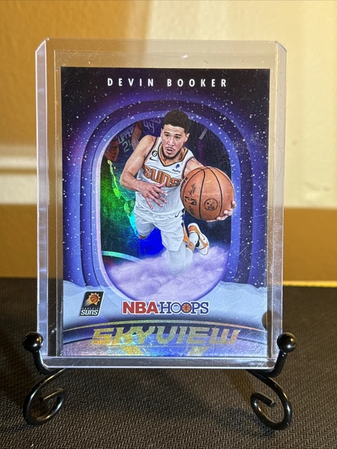DEVIN BOOKER 2023-24 Panini NBA Hoops Skyview Holo Foil #24 Phoenix ...