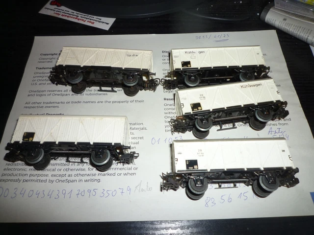 5 ALTE GÜTERWAGEN Märklin H0 Gebraucht Guter Zustand. EUR 1,00 - PicClick DE